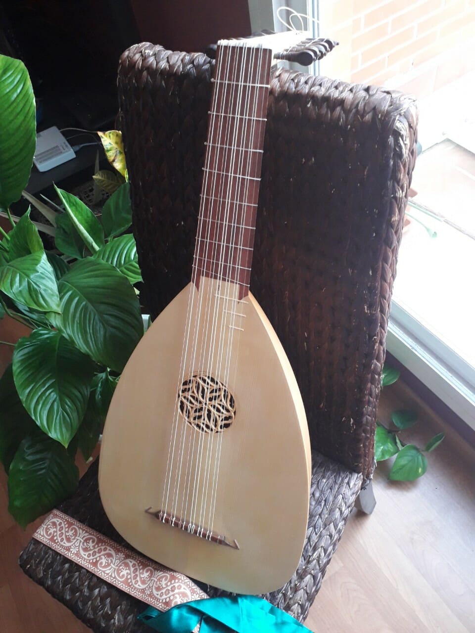 Laúd renacentista de 7 órdenes, Carlos Ardura, 2019 - Cuerdas Pulsadas